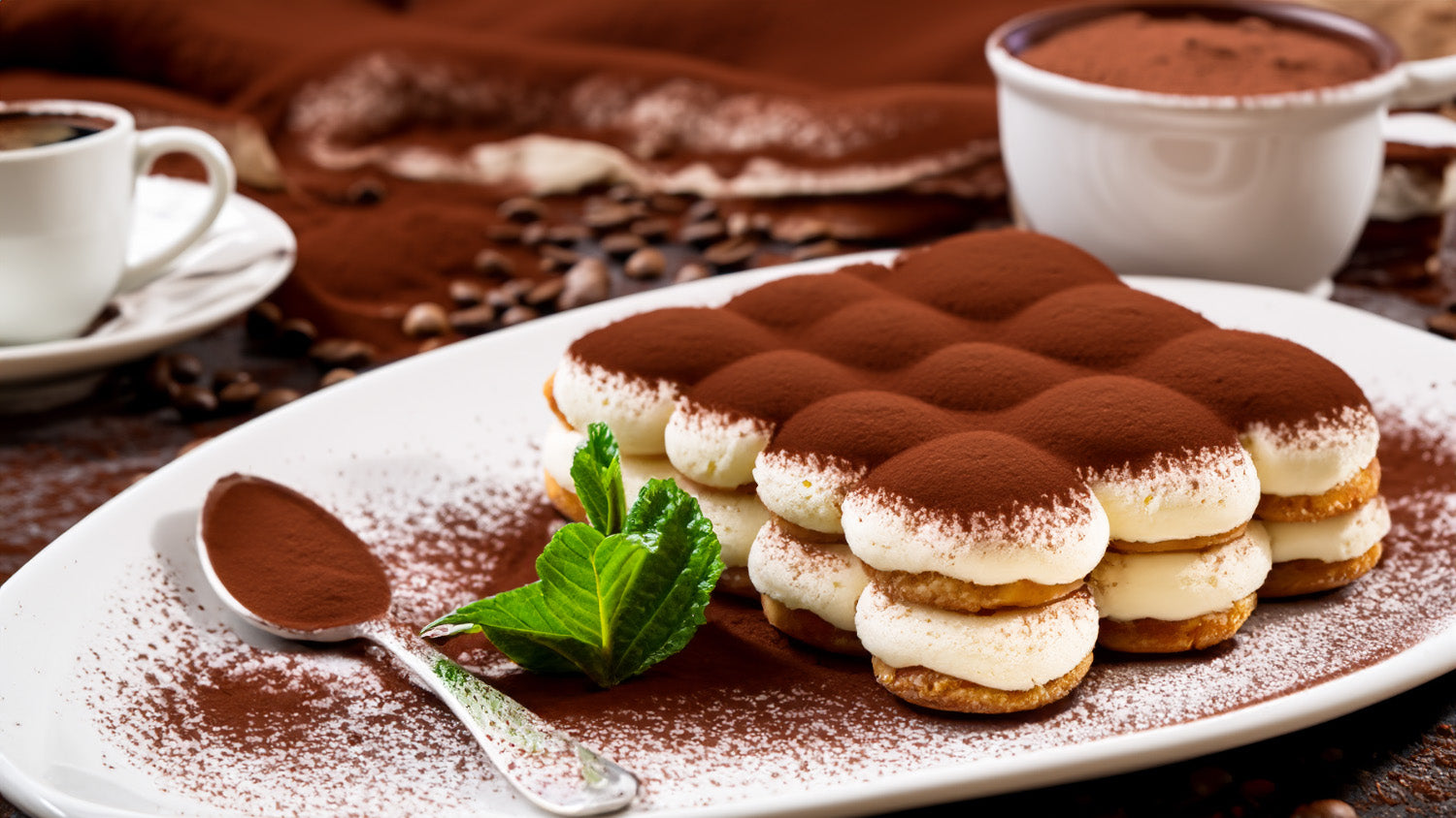 Receta Tiramisú Clásico con Sorbete de Café y Crocantes de Chocolate ...